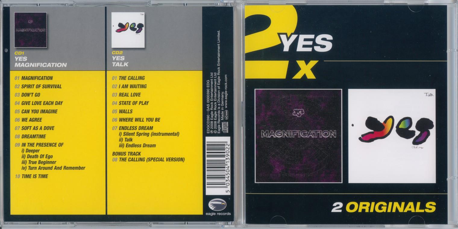 Uncle G’s FUN Music Collection: Yes – Magnification (2001) + Yes – Talk ...